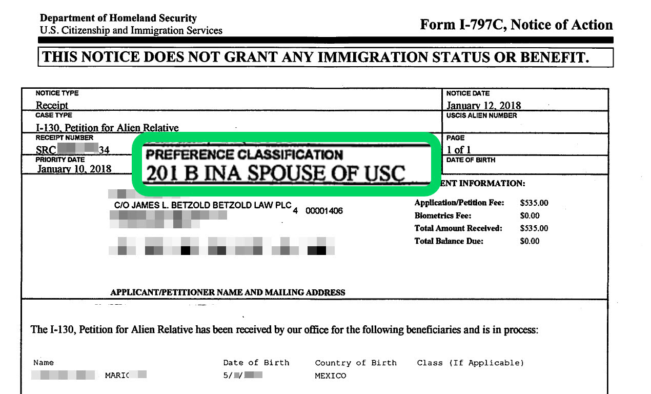 Visa Notice – Betzold Law: Immigration Law Firm